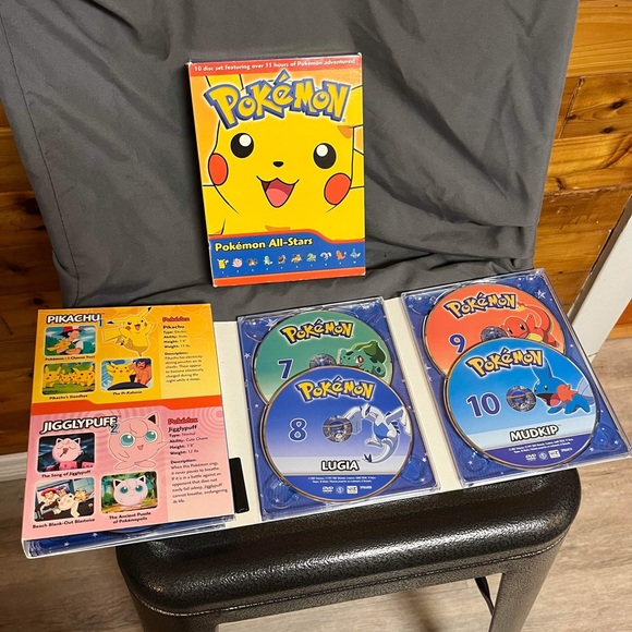 Media | Pokemon 1 Disc All Stars Dvd Box Set 11 Hours Of Pokemon ...